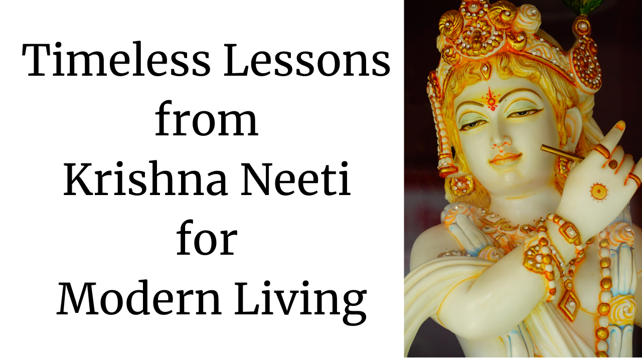 Timeless Lessons from Krishna Neeti for Modern Living - ansiandyou™